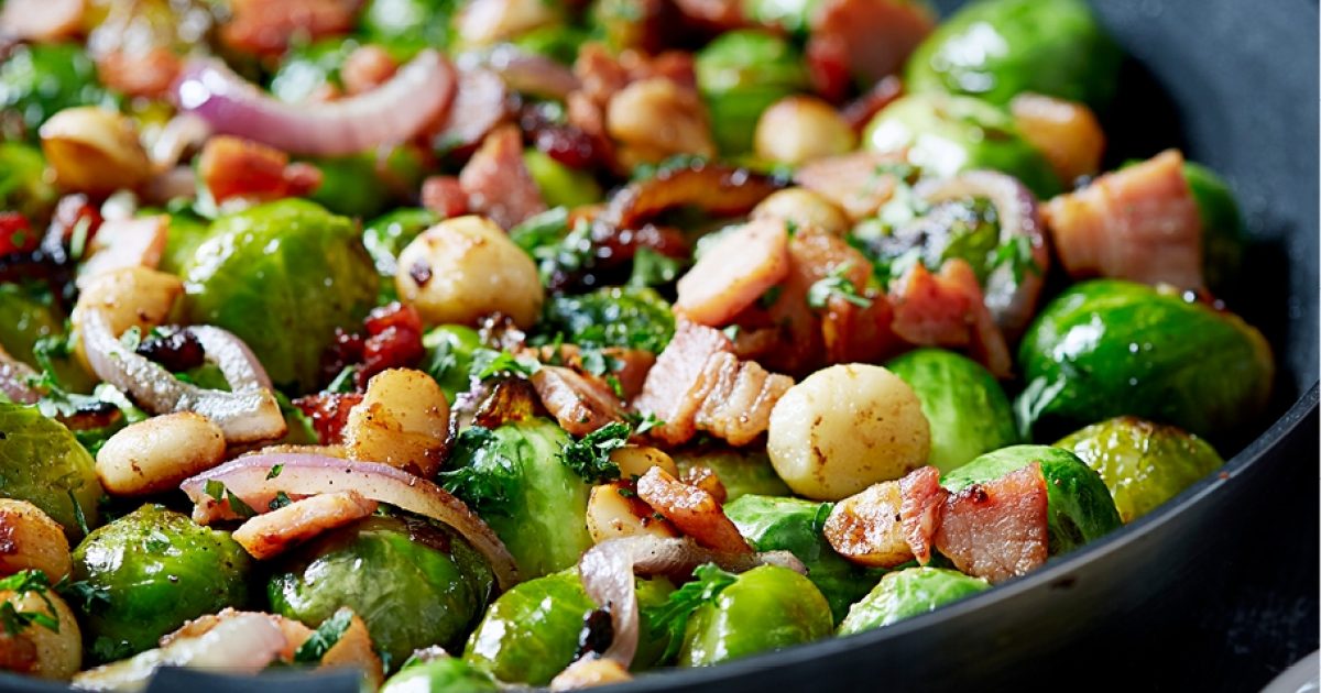 Buttery Bacon Sprout Recipe | Dale Farm